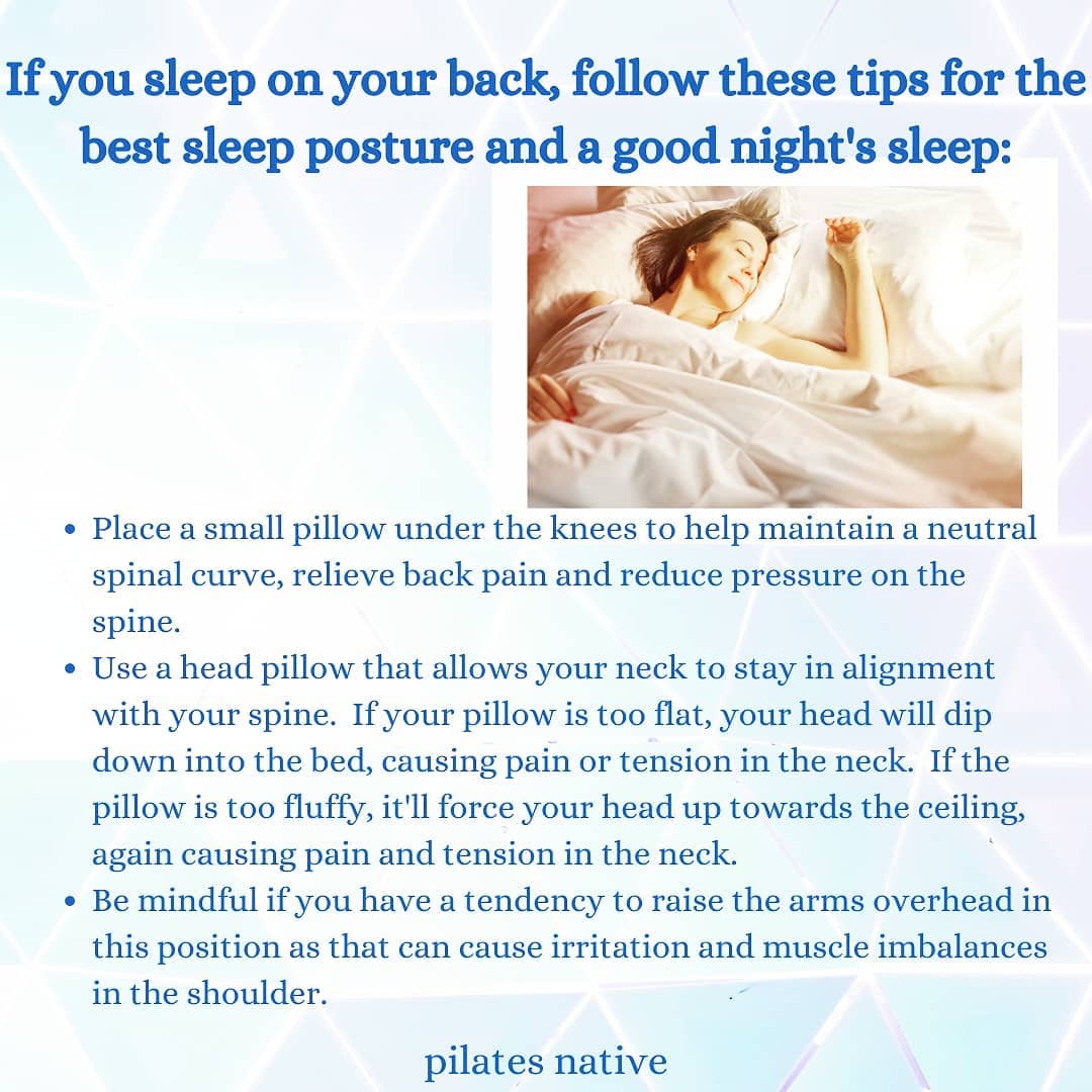 Sleep Postures: The Back Sleeper | Sleep - Injury Prevention